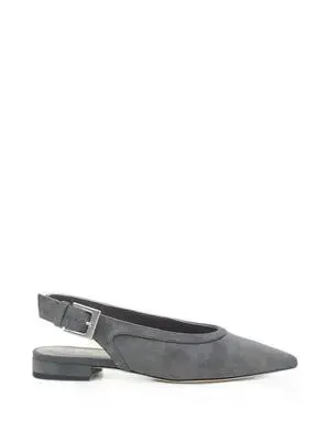 Peserico Pointed-toe Slingback Flat Pumps
