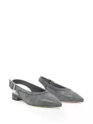 Peserico Pointed-toe Slingback Flat Pumps