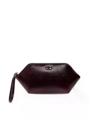 GANNI Logo-plaque Make-up Bag