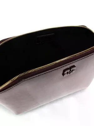 GANNI Logo-plaque Make-up Bag