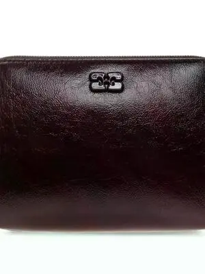 GANNI Logo-plaque Make-up Bag