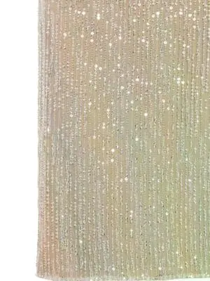 AMI Paris Sequin-embellished Pencil Midi Skirt