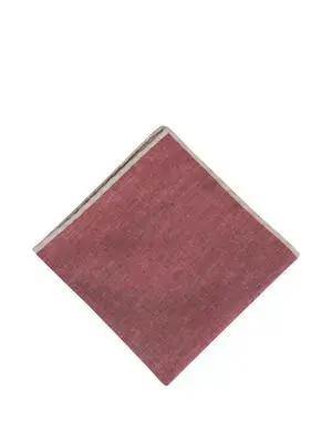 PAOLO ALBIZZATI Slub-texture Pocket Square