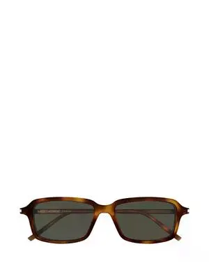 Saint Laurent Sl 938 Rectangle-frame Sunglasses - Brown