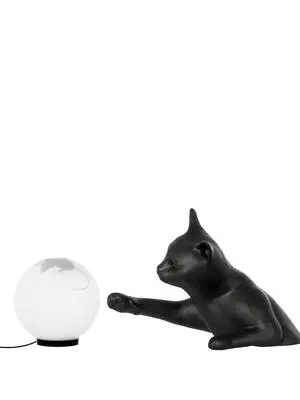 Karman Maoo Cat-shaped Table Lamp - Black