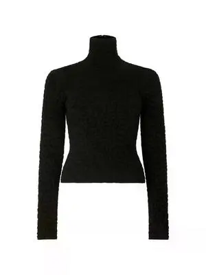 Roberto Cavalli Leopard-jacquard T-shirt