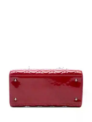 Dior 2013 Medium Patent Cannage Lady Satchel