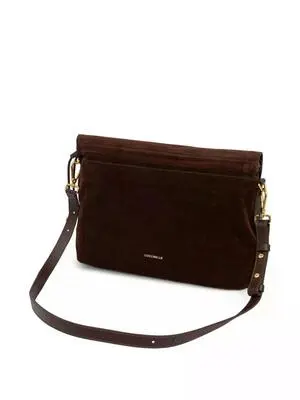 COCCINELLE Small Lidia Logo-embossed Shoulder Bag - Brown