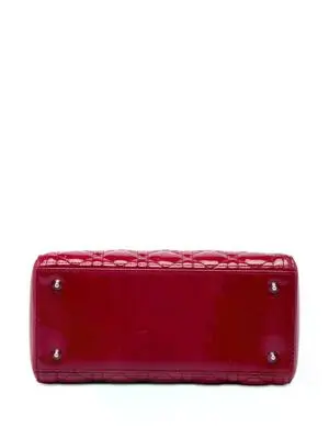 Dior 2013 Medium Patent Cannage Lady Satchel