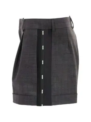 Moschino Pleated Logo-tape Shorts