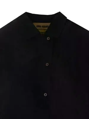 UMA WANG Jacquard-patterned Long-sleeve Shirt