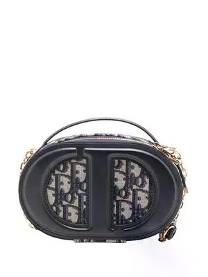 Dior 2000-2026 Oblique Canvas Cd Oval Satchel
