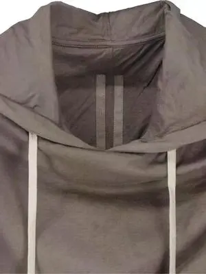 Rick Owens Cropped Drawstring Hoodie