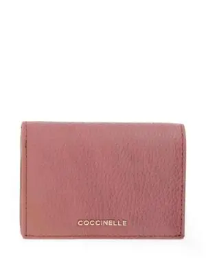COCCINELLE Grainy-leather Logo-plaque Wallet