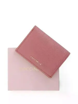 COCCINELLE Grainy-leather Logo-plaque Wallet
