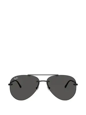 Ray-ban Pilot-frame Sunglasses - Black