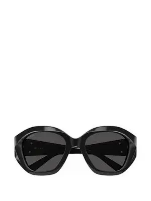 Gucci Interlocking G Geometric-frame Sunglasses