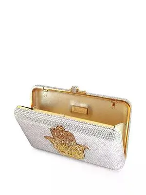Judith Leiber Hamsa Crystal-embellished Clutch Bag