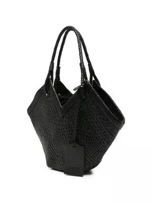 IBELIV Medium Trinity Woven-leather Tote Bag