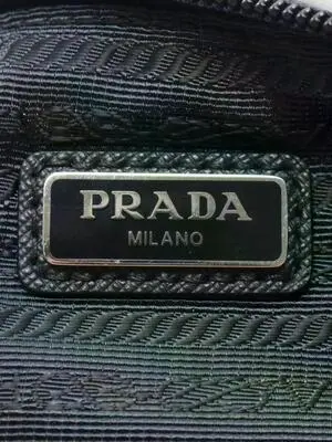 Prada 2010s Tessuto Saffiano Clutch Bag