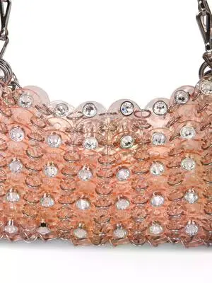 Rabanne Crystal-embellished Chain-link Shoulder Bag
