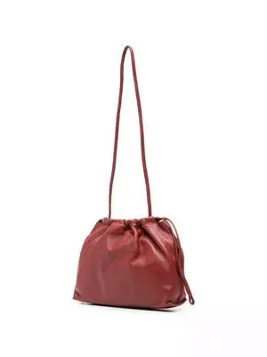 Soeur Suzette Drawstring Leather Shoulder Bag