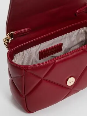 TWINSET Quilted Mini Bag With Adjustable Strap And Logo