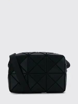 Issey Miyake Mini Camera Bag With Geometric Design And Flat Strap