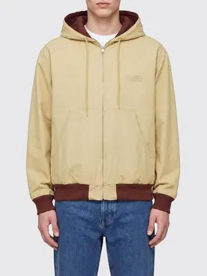 MAISON MARGIELA Cotton-blend Bomber Jacket With Hood And Numeric Logo
