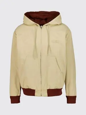MAISON MARGIELA Cotton-blend Bomber Jacket With Hood And Numeric Logo