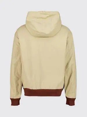 MAISON MARGIELA Cotton-blend Bomber Jacket With Hood And Numeric Logo