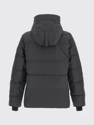 Canada Goose Macmillan Down-filled Parka With A Fixed Hood And Appliqué Logo - Grey