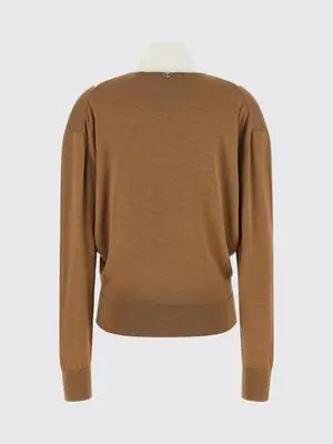 Rabanne Abstract Pattern Relaxed Fit Turtleneck In Virgin Wool And Silk