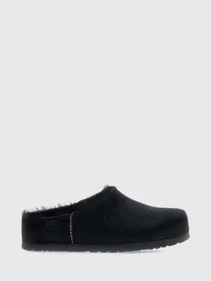 UGG Otzo Pony-hair Mules With Round Toe And Low Heel - Black