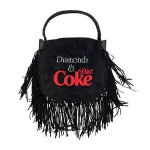 LILLY LOVES Diamonds & Diet Coke Handbag - Black