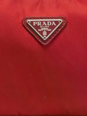 Prada Re-edition 2000 Logo-plaque Tote Bag