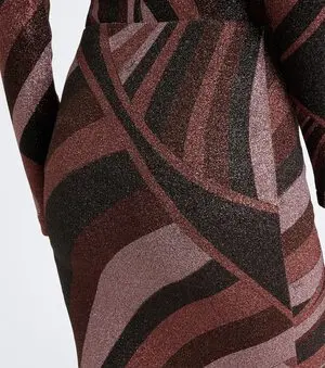 Emilio Pucci Iride Lurex® Jersey Pencil Skirt