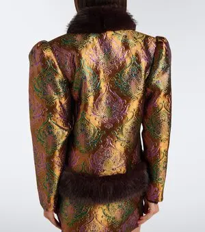 Retrofete Delphira Brocade Jacket