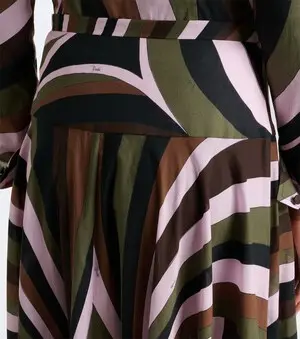 Emilio Pucci Iride Cotton Muslin Maxi Skirt