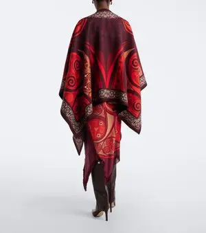 La DoubleJ Alchemy Printed Wool Shawl