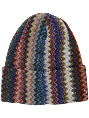 Missoni Zigzag Knitted Beanie