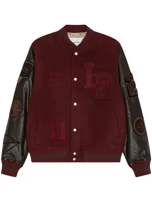 LES DEUX Varsity Jacket - Red