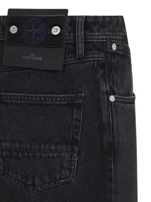 Stone Island Denim Cotton Jeans