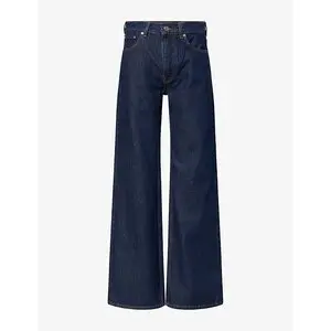 ANINE BING Hugh Relaxed-fit Denim Jeans