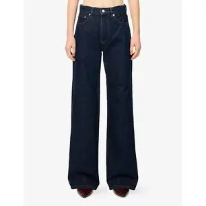 ANINE BING Hugh Relaxed-fit Denim Jeans