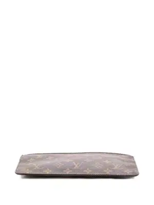 LOUIS VUITTON Neverfull Pochette Monogram Canvas Large Pouch