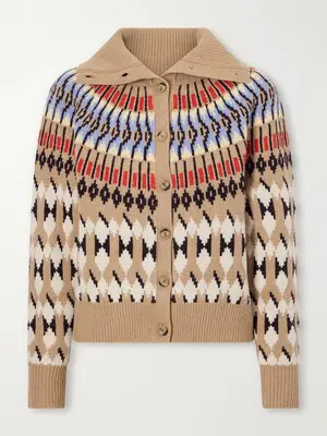 Polo Ralph Lauren Wool And Cashmere-blend Cardigan - Multi