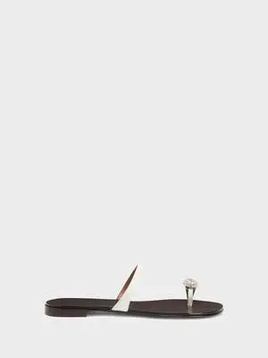 GIUSEPPE ZANOTTI Icon Ring Flat Sandal