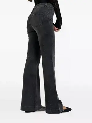 Liu Jo Rhinestone-embellished Flared Jeans
