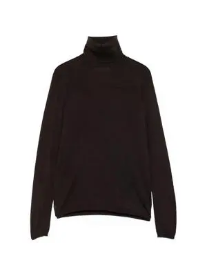Max Mara Roll-neck Sweater - Brown